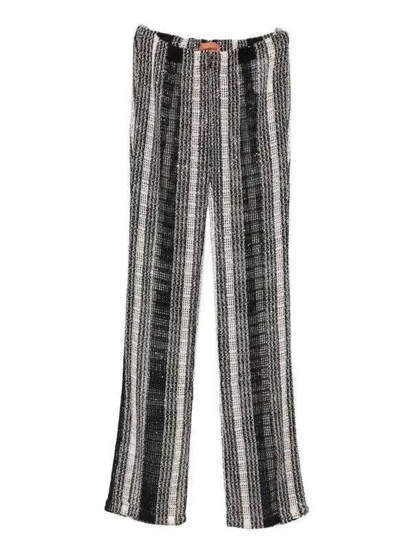 Missoni Striped Sequin Embellished Trousers - Black