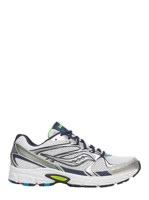 Saucony Grid Ride Millennium Sneakers - Silver/green