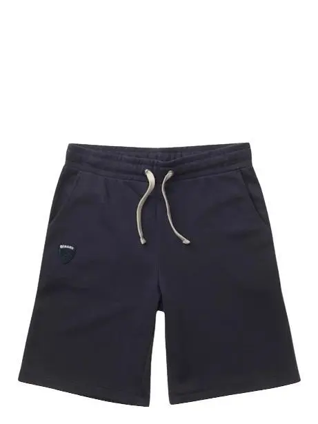 BLAUER. Drawstring Shorts - Blue