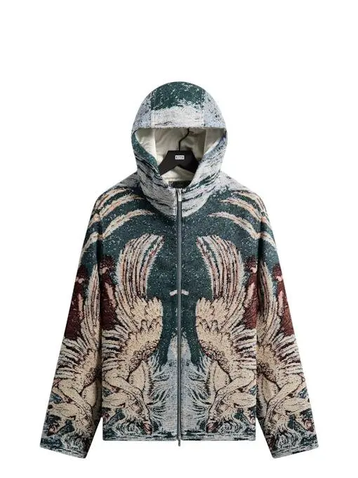 Kith Braden Tapestry Full Zip Hoodie - Waffle