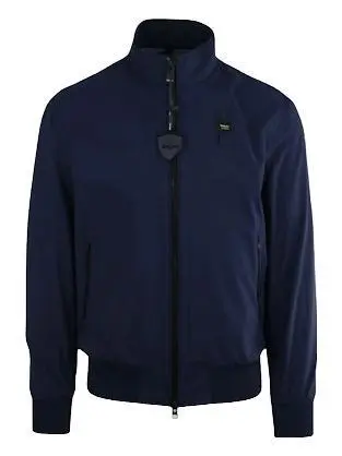 BLAUER. Anson Bomber Jacket - Blue