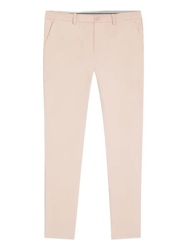 BOSS Regular-fit Water-repellent Stretch Pants - Light Orange