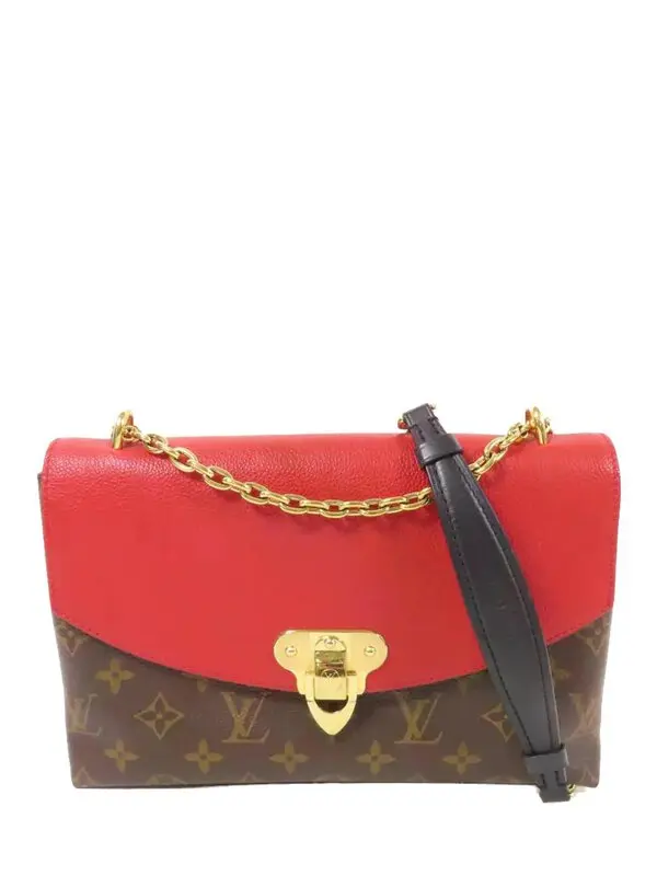 LOUIS VUITTON Saint-placide Monogram Shoulder Bag - Brown