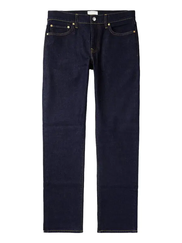 Sid Mashburn Clift Slim-fit Straight-leg Stretch Jeans - Blue