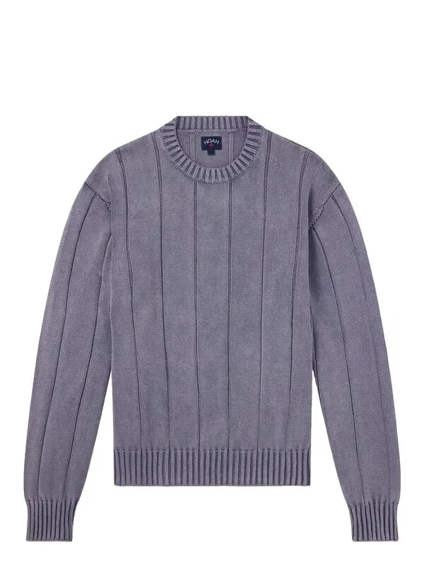 NOAH Organic Cotton Sweater - Blue