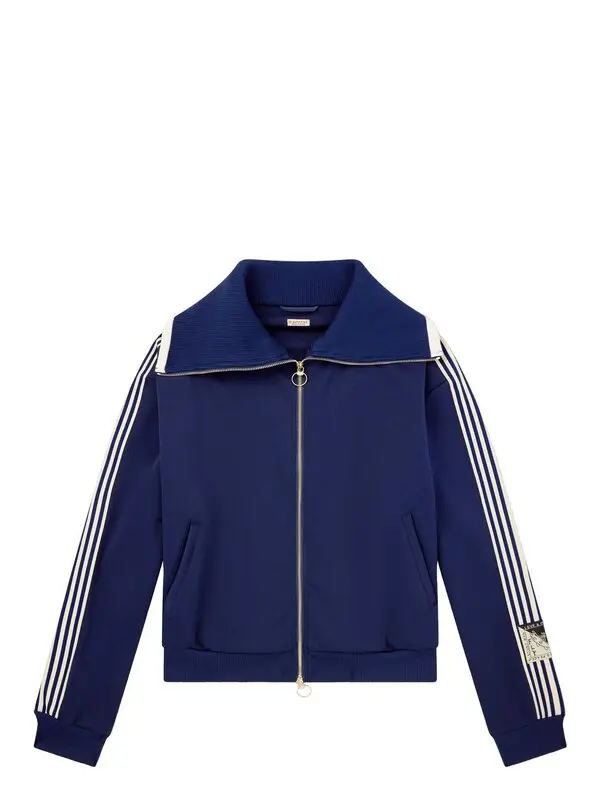 Kapital Striped Jersey Track Jacket - Blue