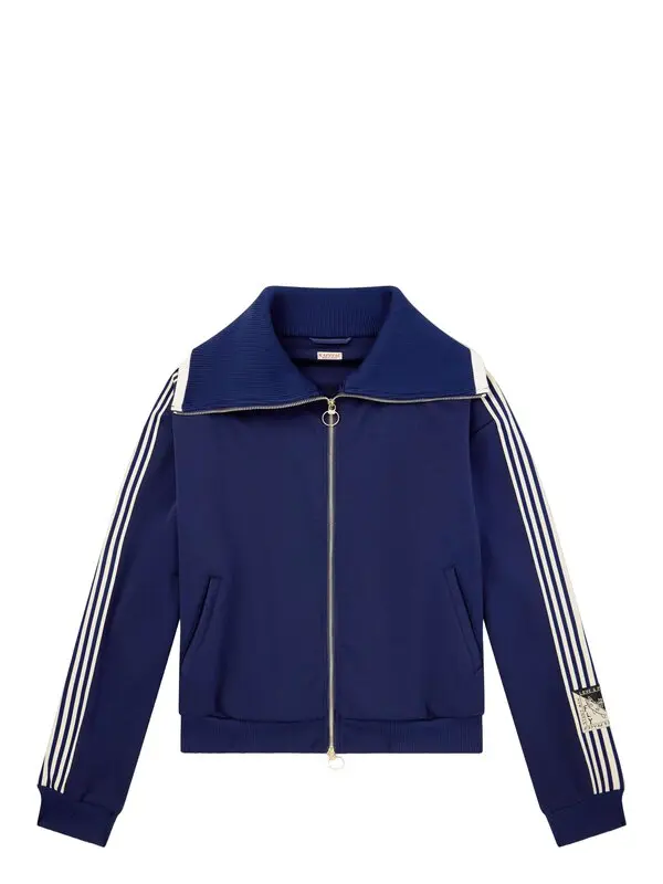 Kapital Striped Jersey Track Jacket - Navy
