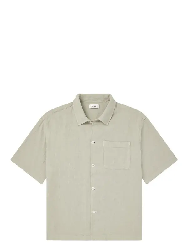 FRAME Cotton Shirt - Green