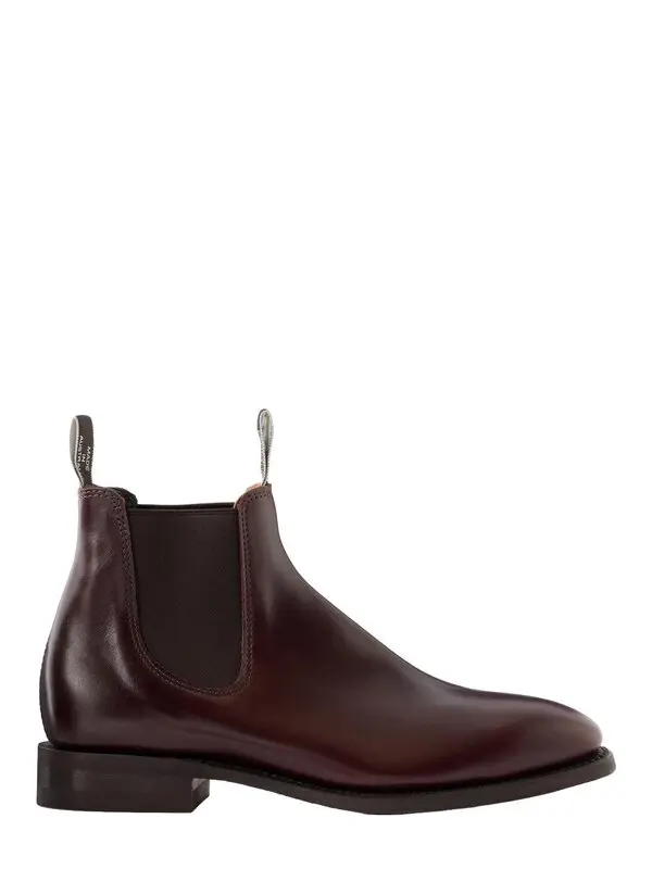 R.M.WILLIAMS Leather Chelsea Boots - Brown