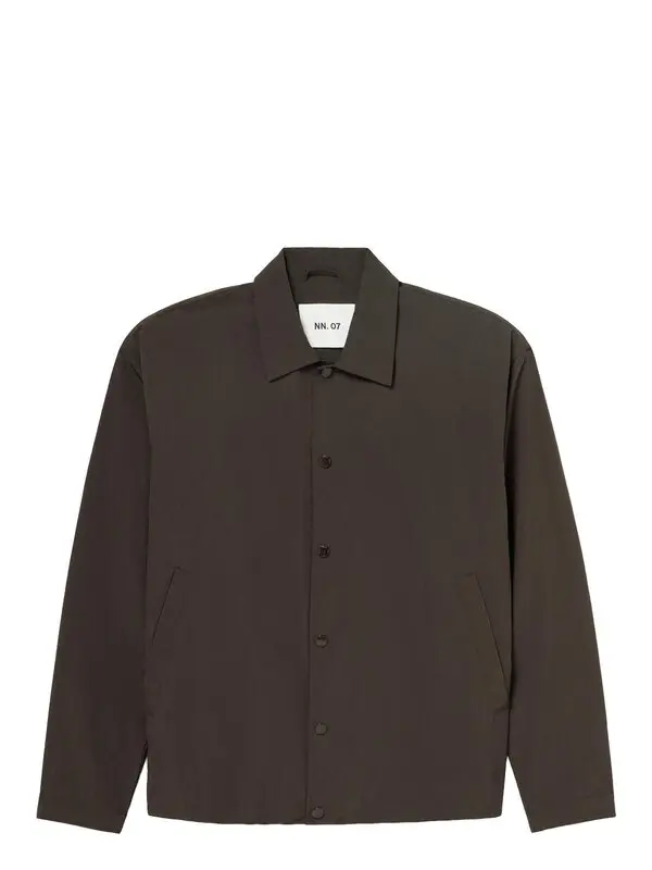 Nn07 Recycled Shell Jacket - Brown