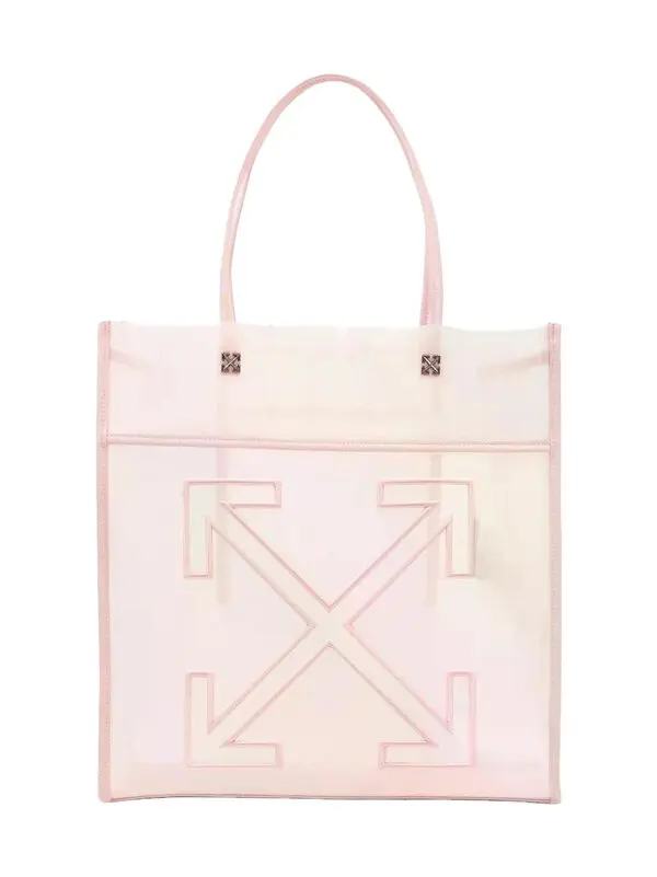 Off-White Market Arrows Mesh Tote Bag - Pink