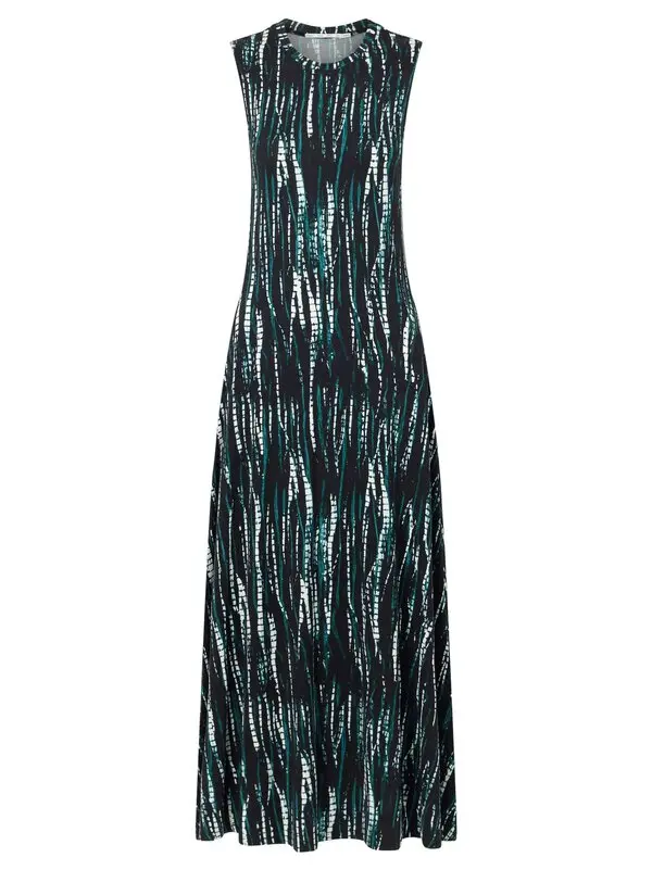 Proenza Schouler White Label Jordyn Printed Jersey Midi Dress - Multi