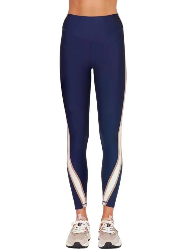 The Upside Toscan Side-stripe Leggings - Blue