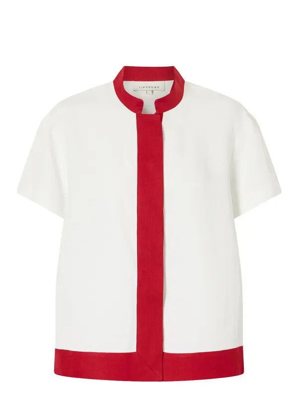 LIBEROWE Hana Woven Shirt - White