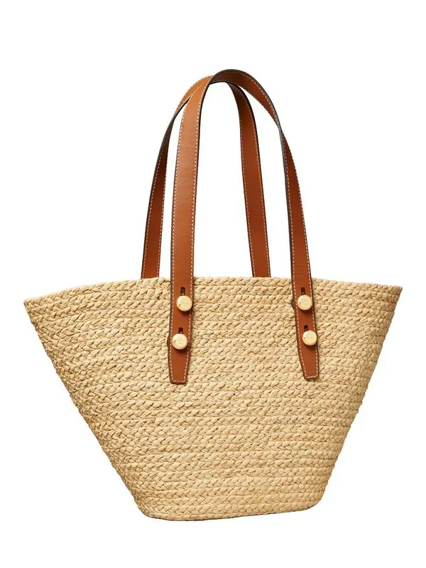 Tory Burch Romy Basket Tote - Natural