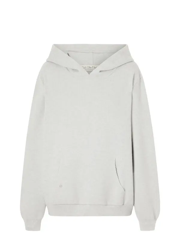 GOD’S TRUE CASHMERE Hooded Cashmere Sweater - Gray