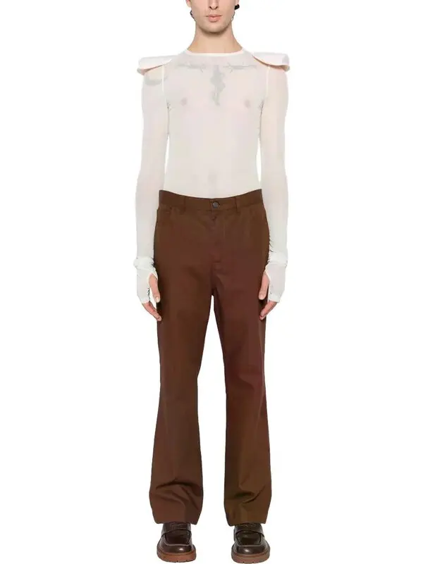 SONIA CARRASCO Long-sleeved T-shirt - Neutrals