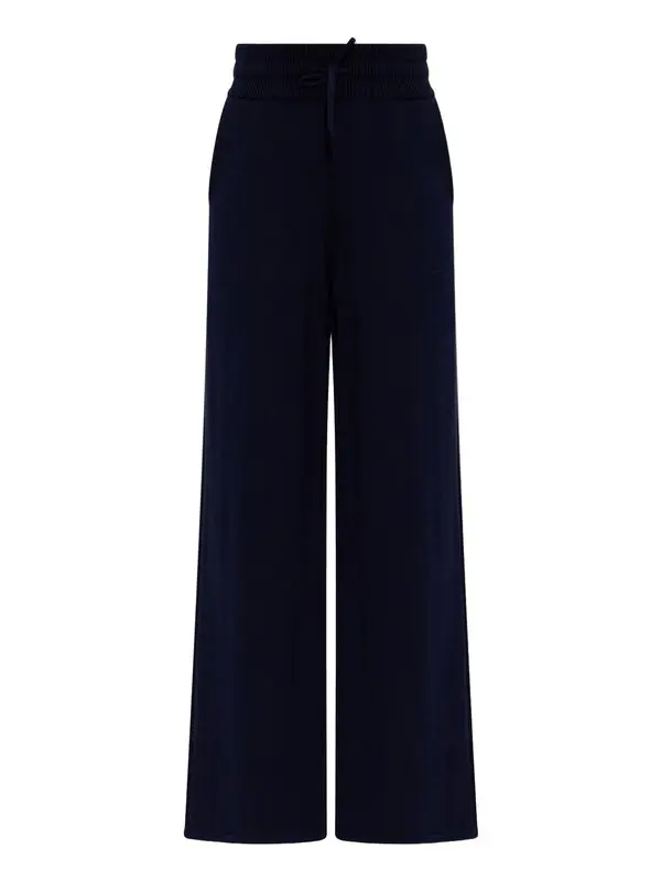 Kenzo Cotton Knit Trousers - Navy Blue