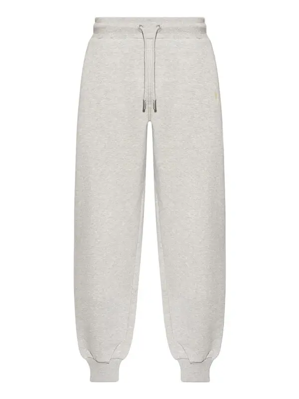 Ami Sweatpants With Embroidered Logo - Grey