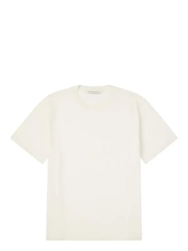 GOD'S TRUE CASHMERE Cashmere T-shirt - White