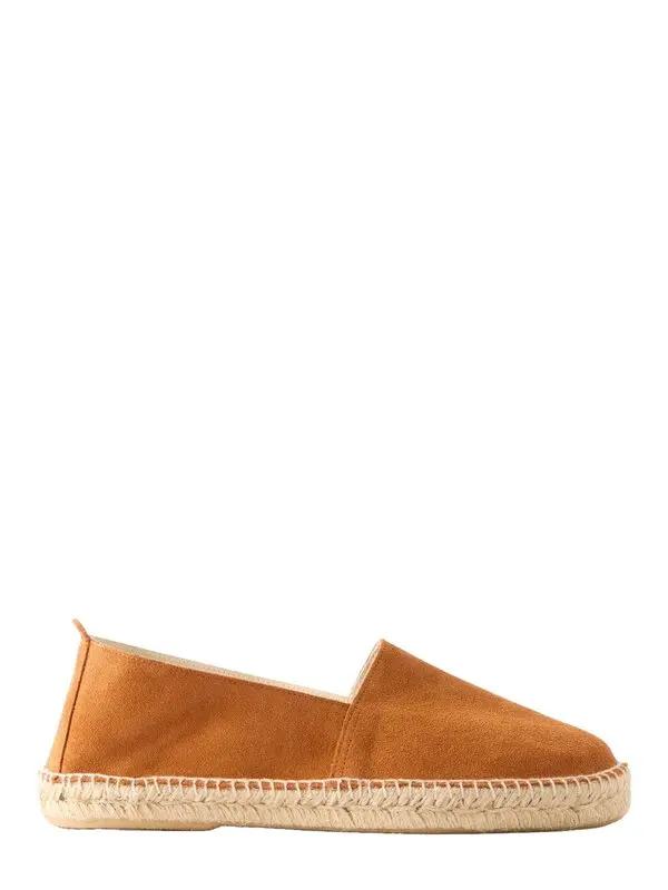Anderson & Sheppard Suede Espadrilles - Brown