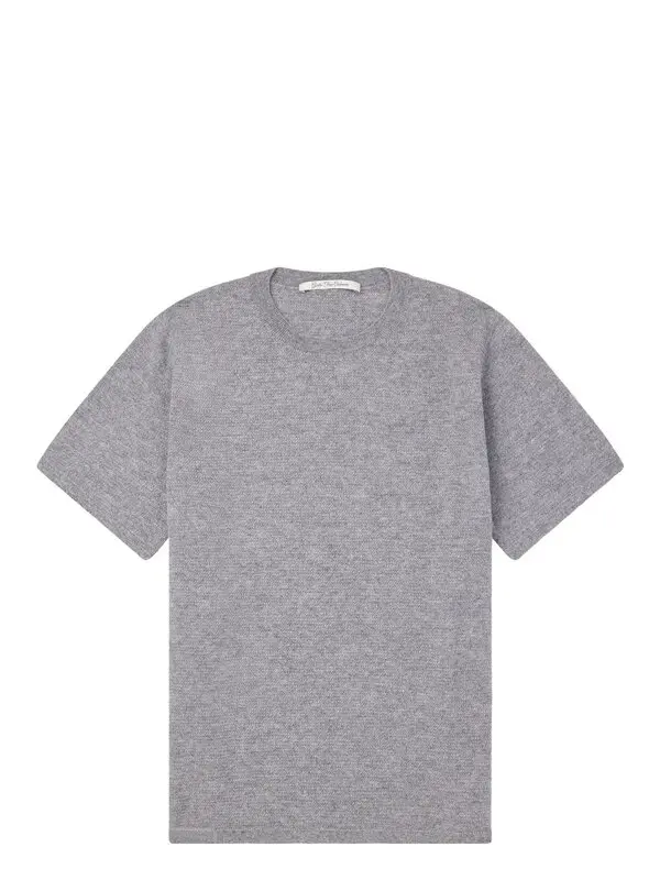 GOD'S TRUE CASHMERE Cashmere T-shirt - Gray