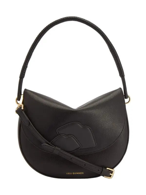 Lulu Guinness Mei Shoulder Bag - Black