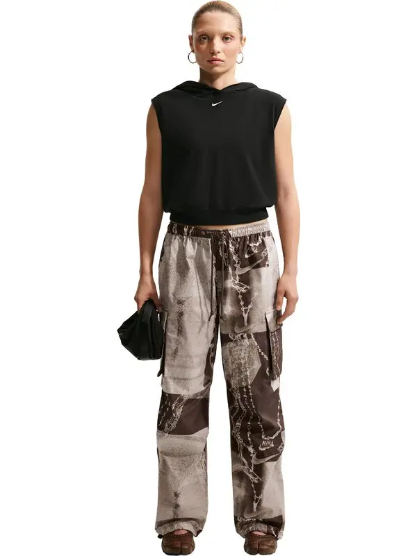 Nike Mid-rise Oversized Cargo Pants - Brown