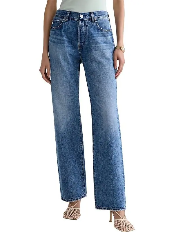 Ag Sydney High Rise Stovepipe Jeans - Candid
