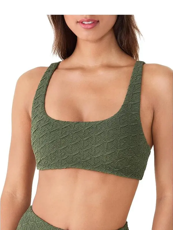 ANDIE Devon Square Neck Bikini Top - Thyme
