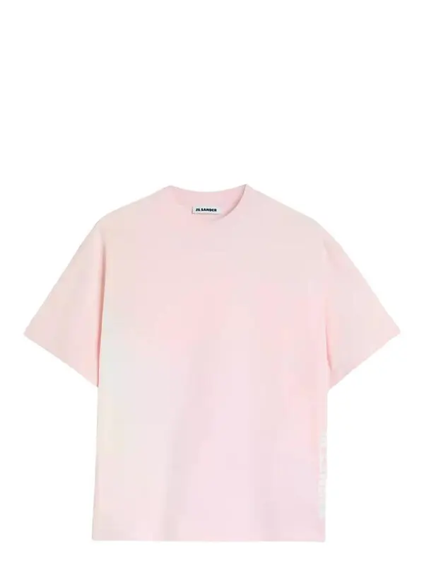 JIL SANDER Boxy-fit Cotton T-shirt - Pink