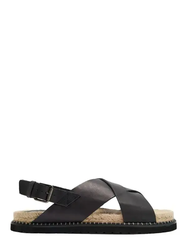 CastaÑer Tiago Crossover Strap Sandals - Brown