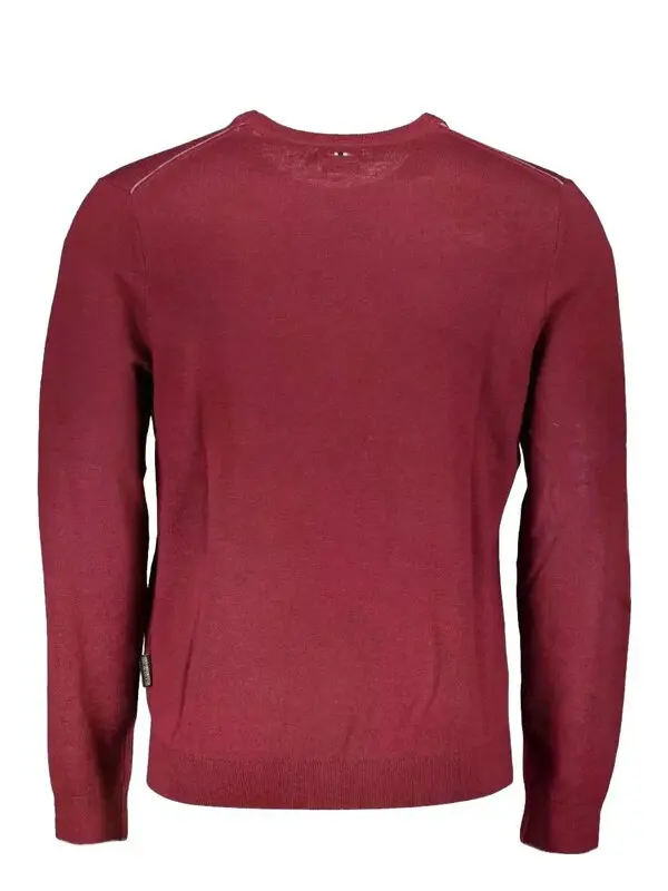 NAPAPIJRI Damavand Logo-patch Crew-neck Sweater - Pink