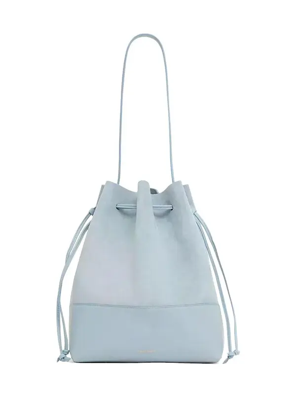 MANSUR GAVRIEL Drawstring Caba Bucket Bag - Blue