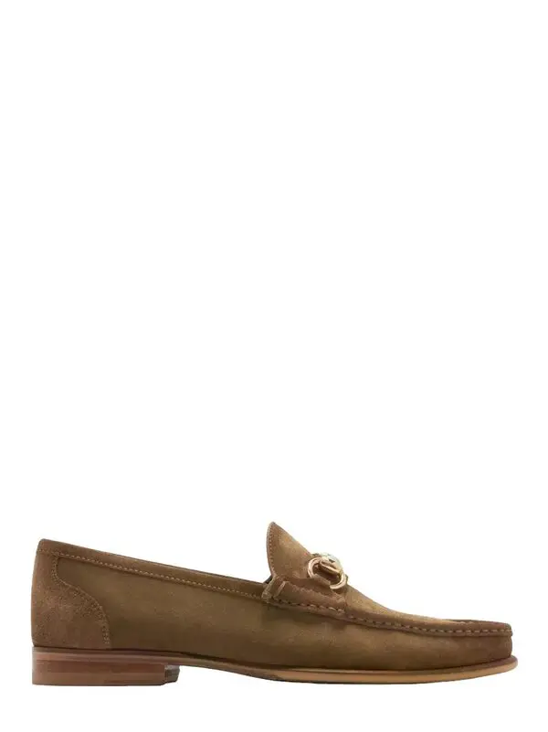 Magnanni Suede Loafers - Brown