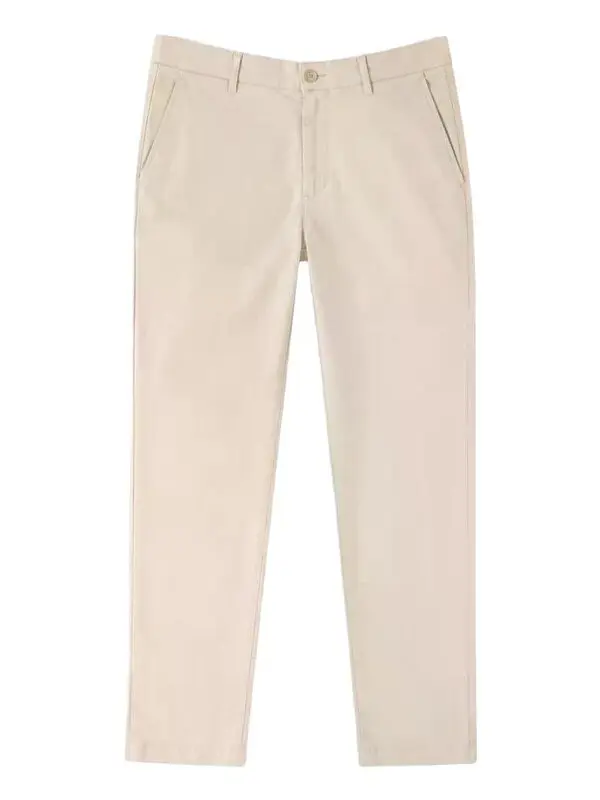 MASON'S Torino Flex Pressed-crease Chinos Trousers - Neutrals