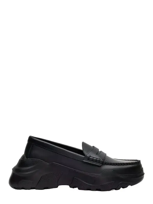 AKIKO AOKI Regulated Gravity Chunky Loafers - Black