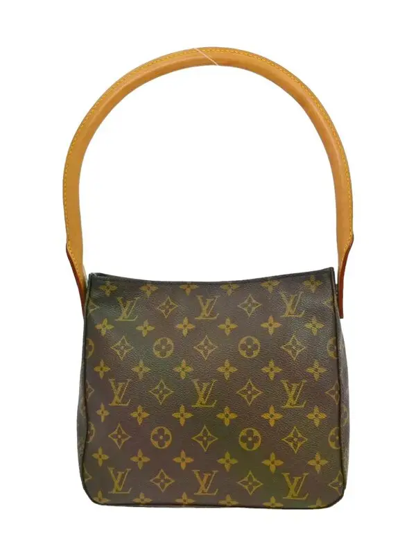 LOUIS VUITTON Monogram Looping Shoulder Bag - Brown