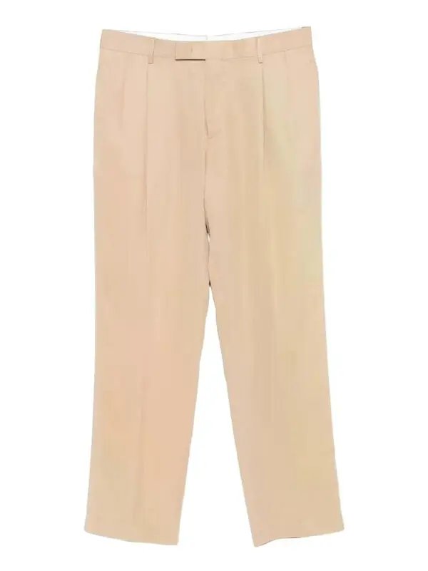 GERMANO 1952 Pleated-front Tailored Trousers - Neutrals