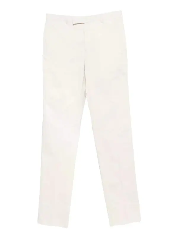 GERMANO 1952 Tailored Slim-fit Trousers - Neutrals