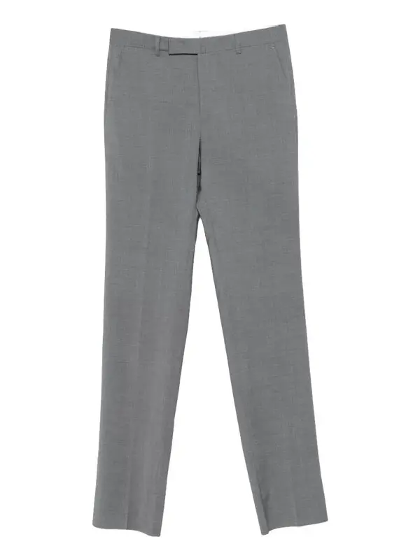 GERMANO 1952 Tailored Pressed-crease Trousers - Grey