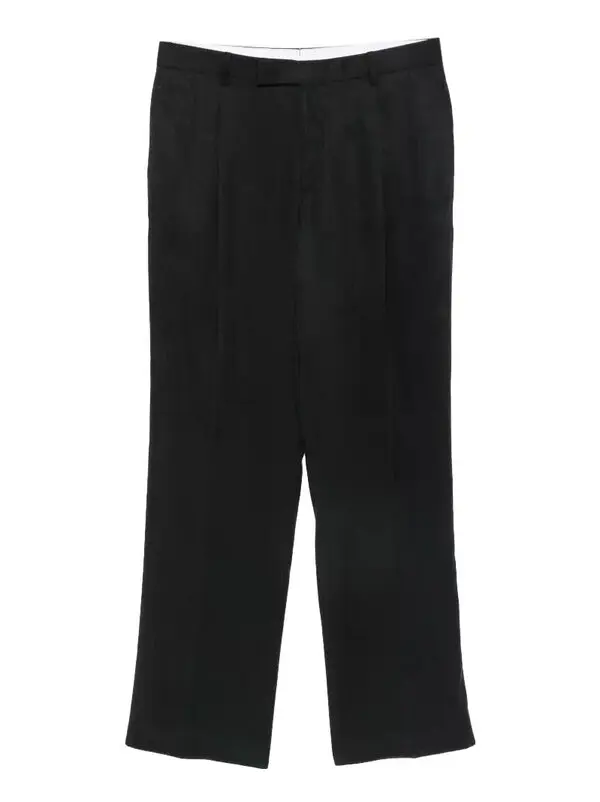 GERMANO 1952 Pleated Tailored Trousers - Black