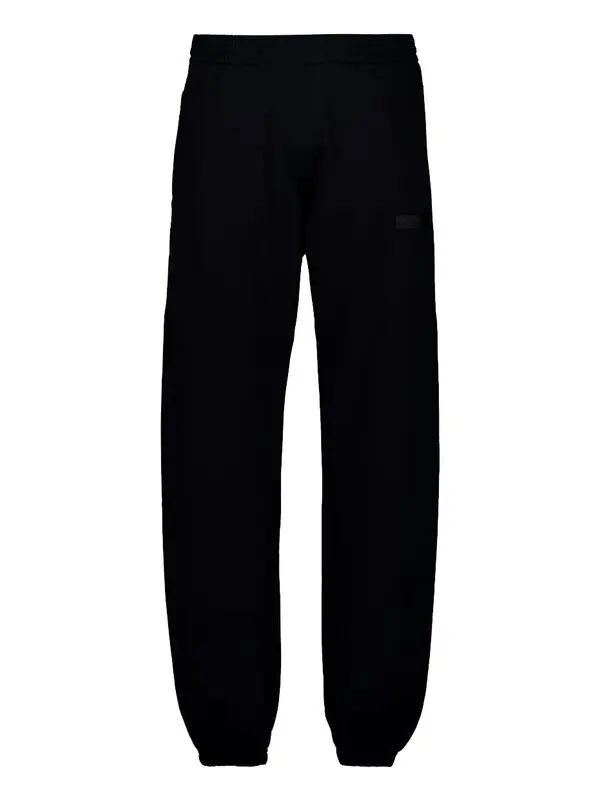 Givenchy Logo Fleece Joggers - Black
