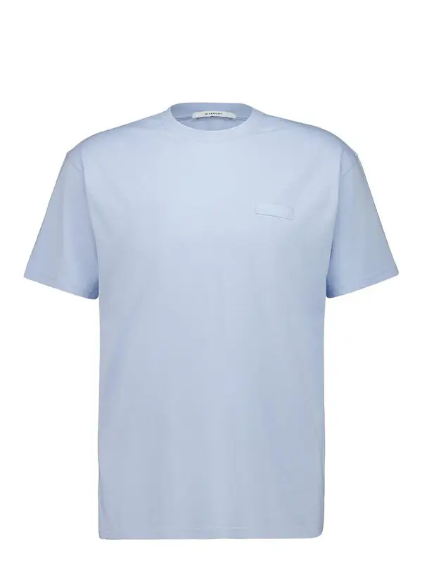 Givenchy Light Logo Grosgrain T-shirt - Blue