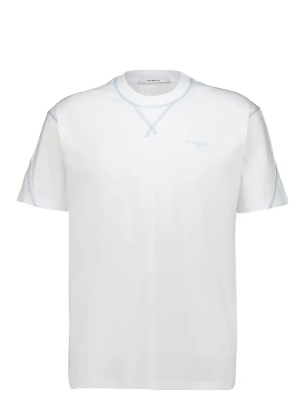 Givenchy Couture Seam Cotton T-shirt - White