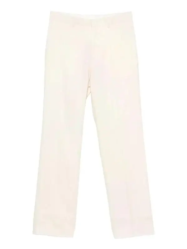 Tagliatore Pressed Crease Straight-leg Trousers - Neutrals