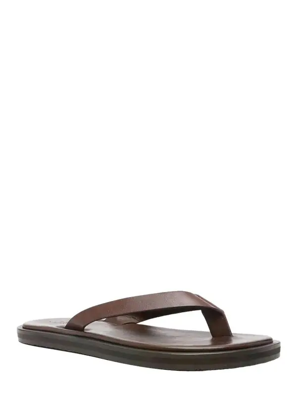 Studio Nicholson Curren Leather Sandals - Brown