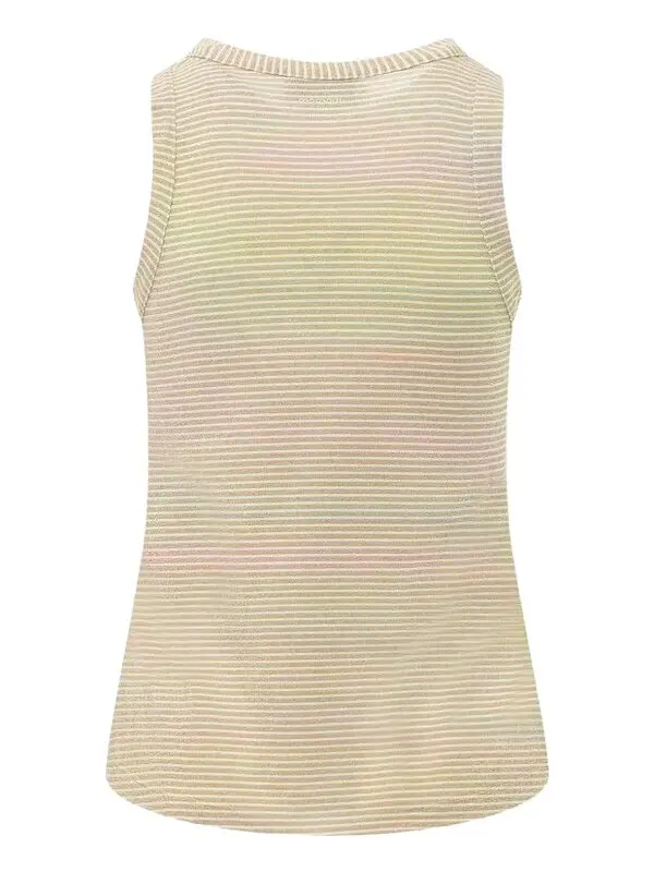 Momoni Genipa Striped Tank Top - Neutrals