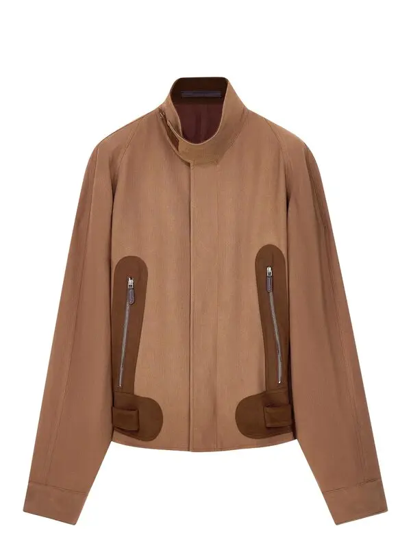 Giorgio Armani Archivio Ss1983 Bomber Jacket - Brown