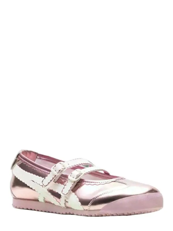 Onitsuka Tiger Mexico 66 Metallic Finish Sneakers - Pink
